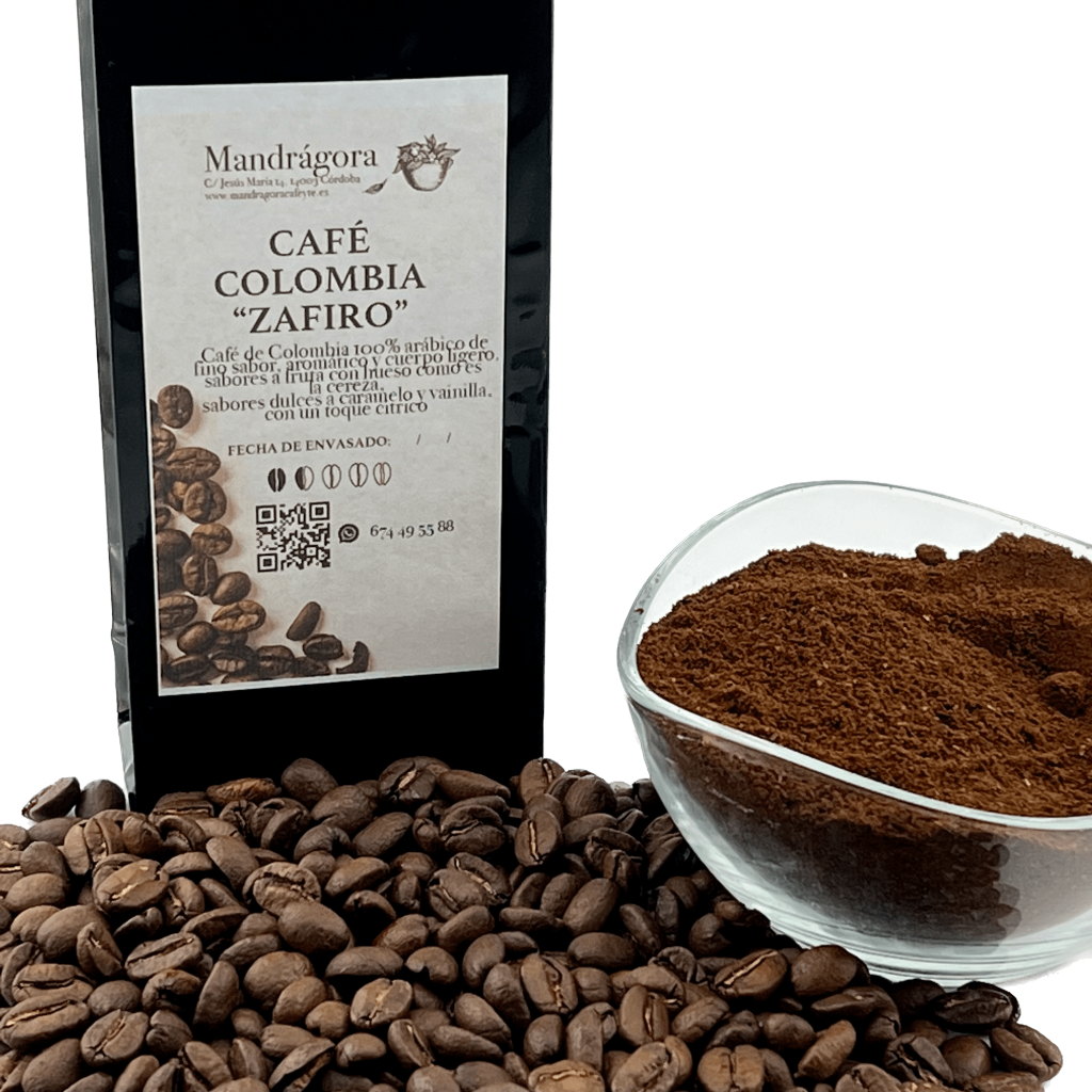 Café COLOMBIA (ZAFIRO) Gourmet | Mandrágora Té y Café