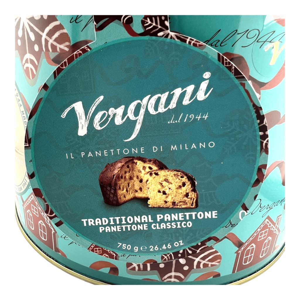 Panettone TRADICIONAL EN LATA 750 GR – VERGANI | Mandrágora Té y Café
